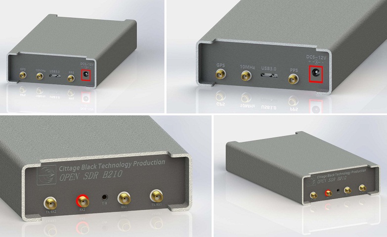 USRP Open SDR B210 Metal Shell 705X Material - Free Shipping - ThanksBuyer USRP Open SDR B210 Metal Shell 705X Material - Free Shipping - ThanksBuyer