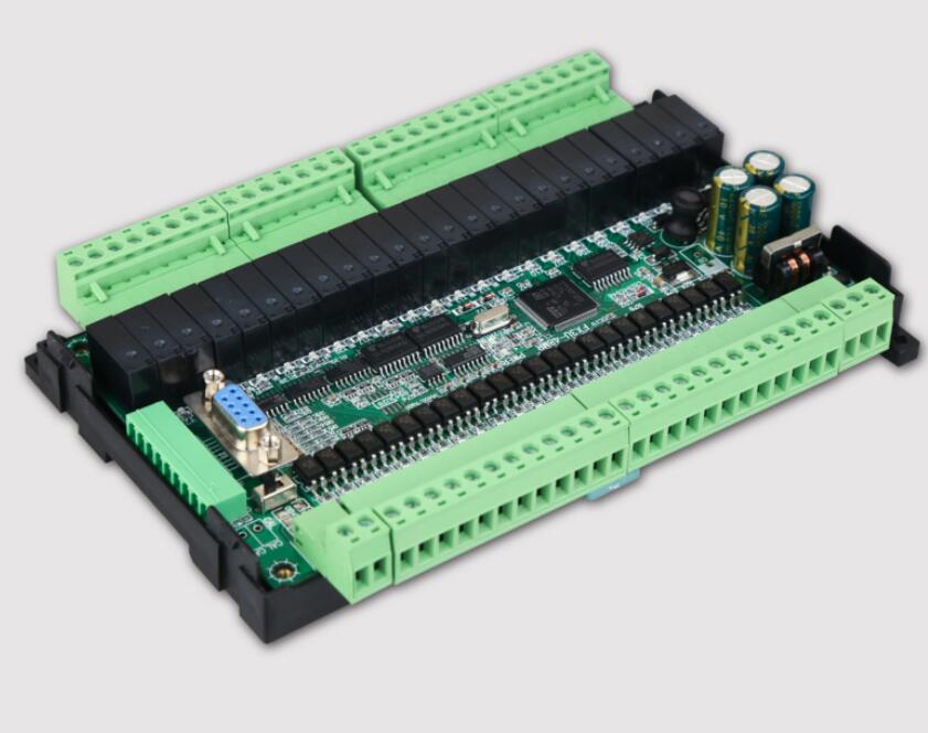 Fx1n Fx2n Fx3u 48mr48mr 24 Input 24 Relay Output 6 Analog Input 2 Analog Output Plc Controller 