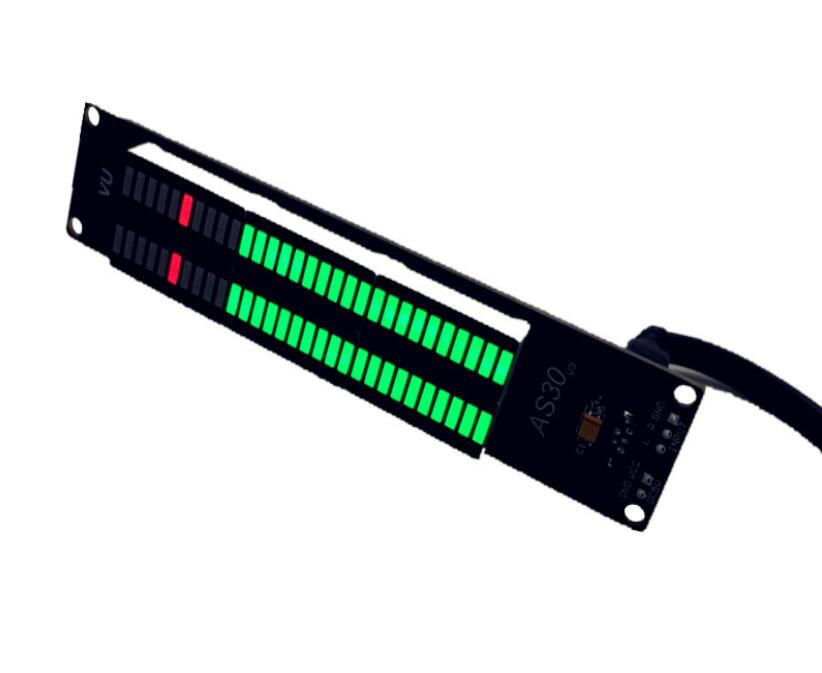 AS30 LED Music Audio Spectrum Indicator Amplifier Board SCM Stereo ... AS30 LED Music Audio Spectrum Indicator Amplifier Board SCM Stereo ...