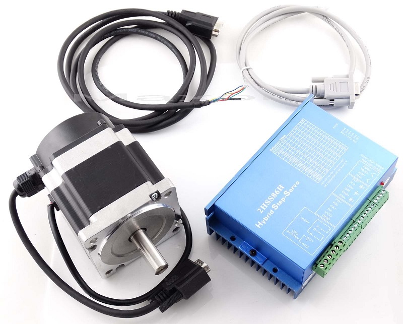 CNC Hybrid Closed loop Stepper Servo Drive Driver 2HSS86H + 4.5N.M ... CNC Hybrid Closed loop Stepper Servo Drive Driver 2HSS86H + 4.5N.M ...