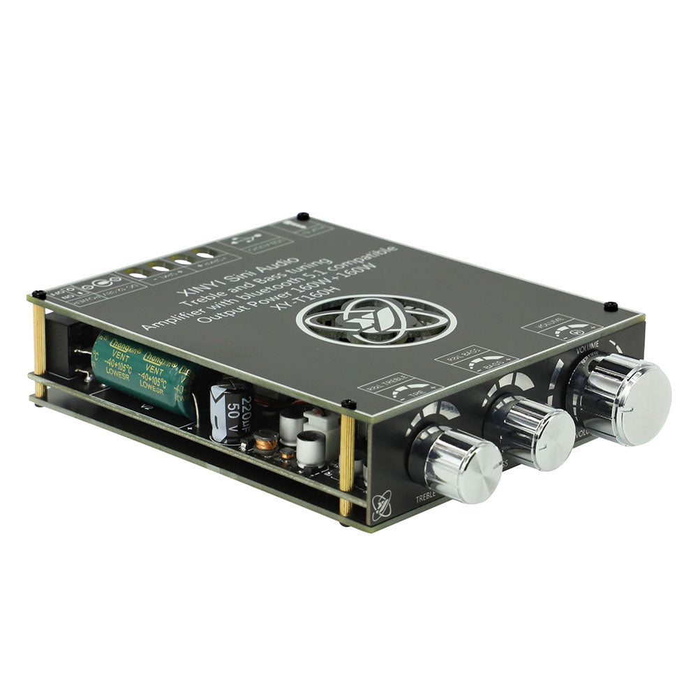 XY-T160H Treble and Bass Tuning Amplifier with Bluetooth 5.1 Compatibl