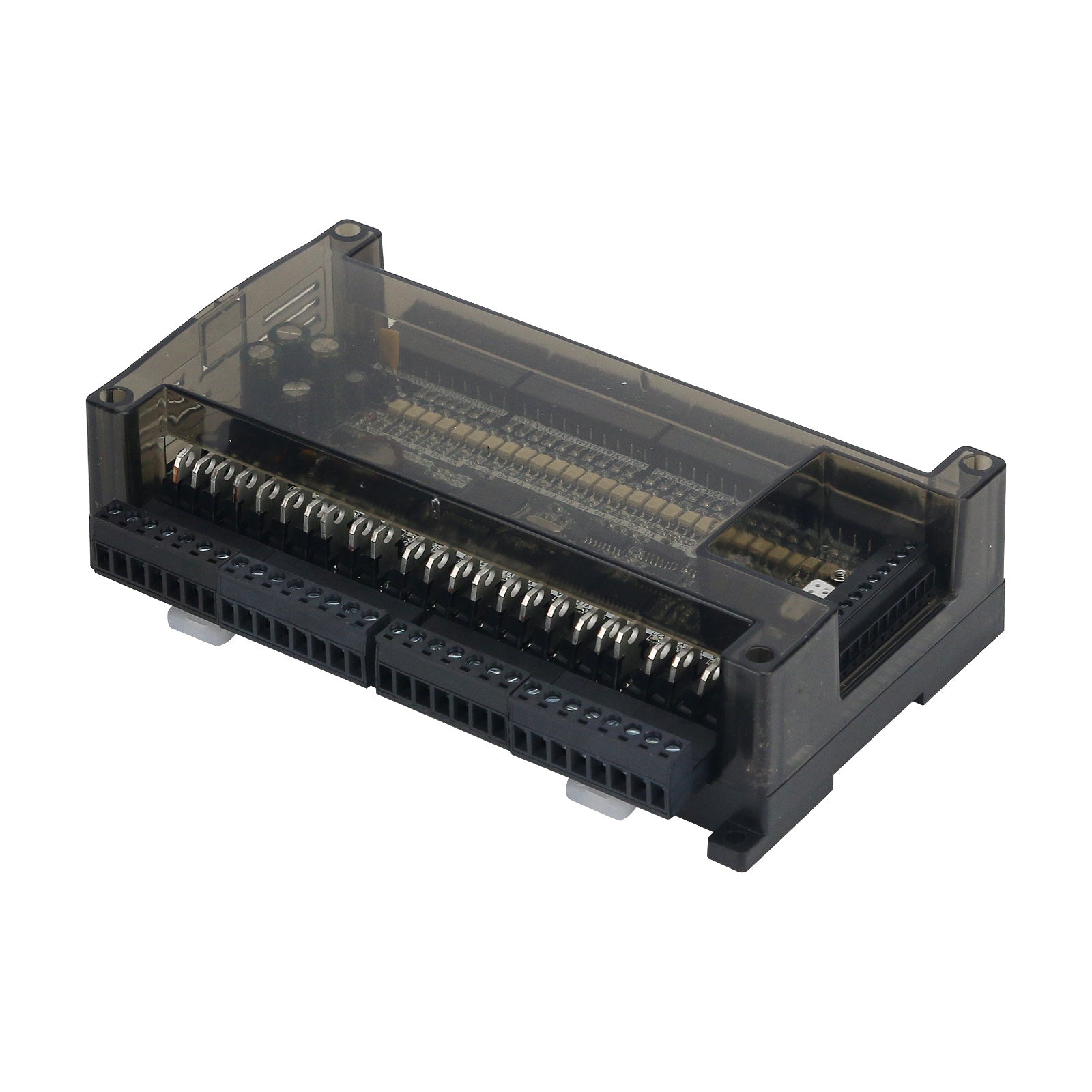 FX3U-56MRT Industrial High-Speed PLC Control Board with Transparent Ba