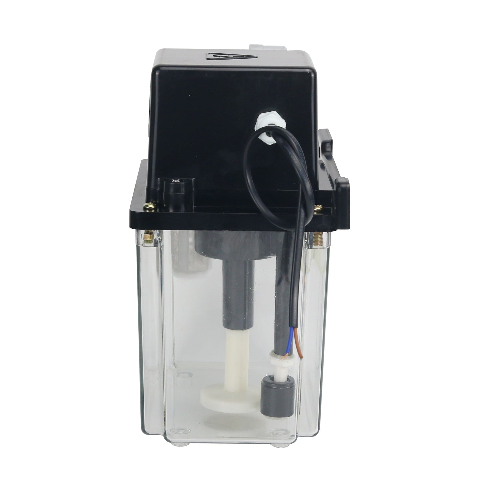 2L 110V Automatic Lubrication Pump Dual Display & Pressure Gauge f