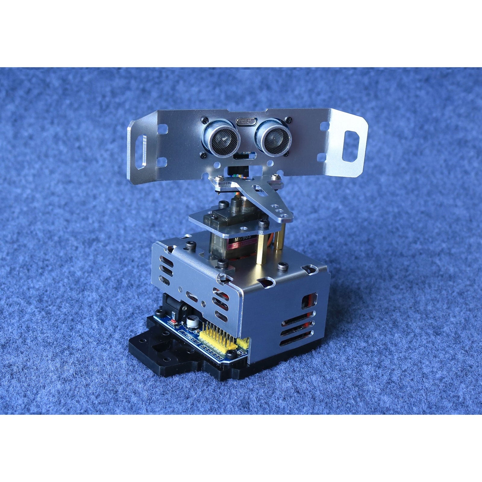Ultrasonic Radar Programming Learning Kit MG90S Metal Gear Servo Motor