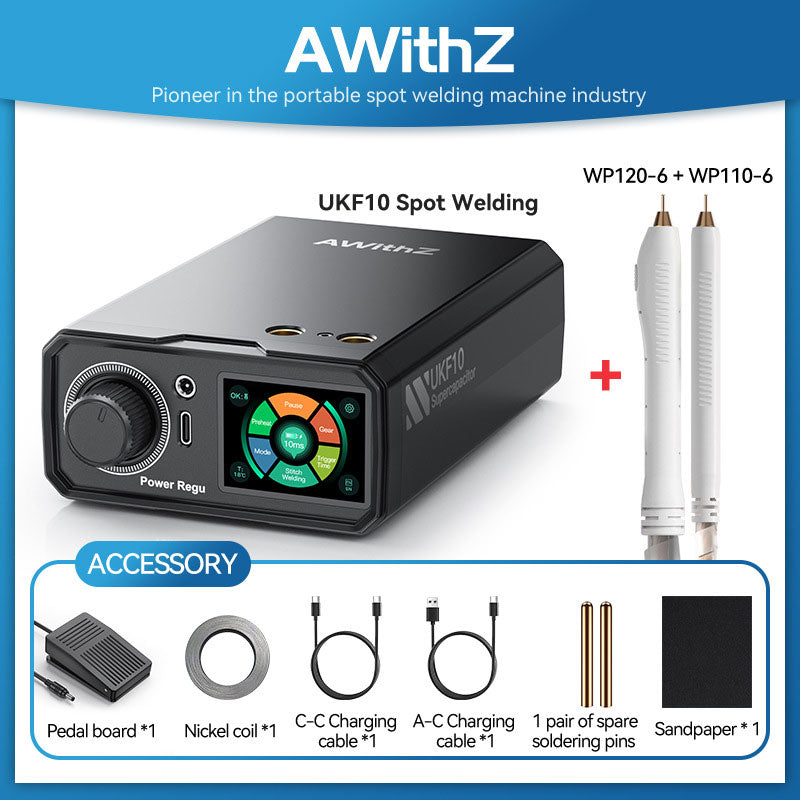 UKF10 Capacitive Plug-in Version Mini Portable Lithium Battery 18650 S