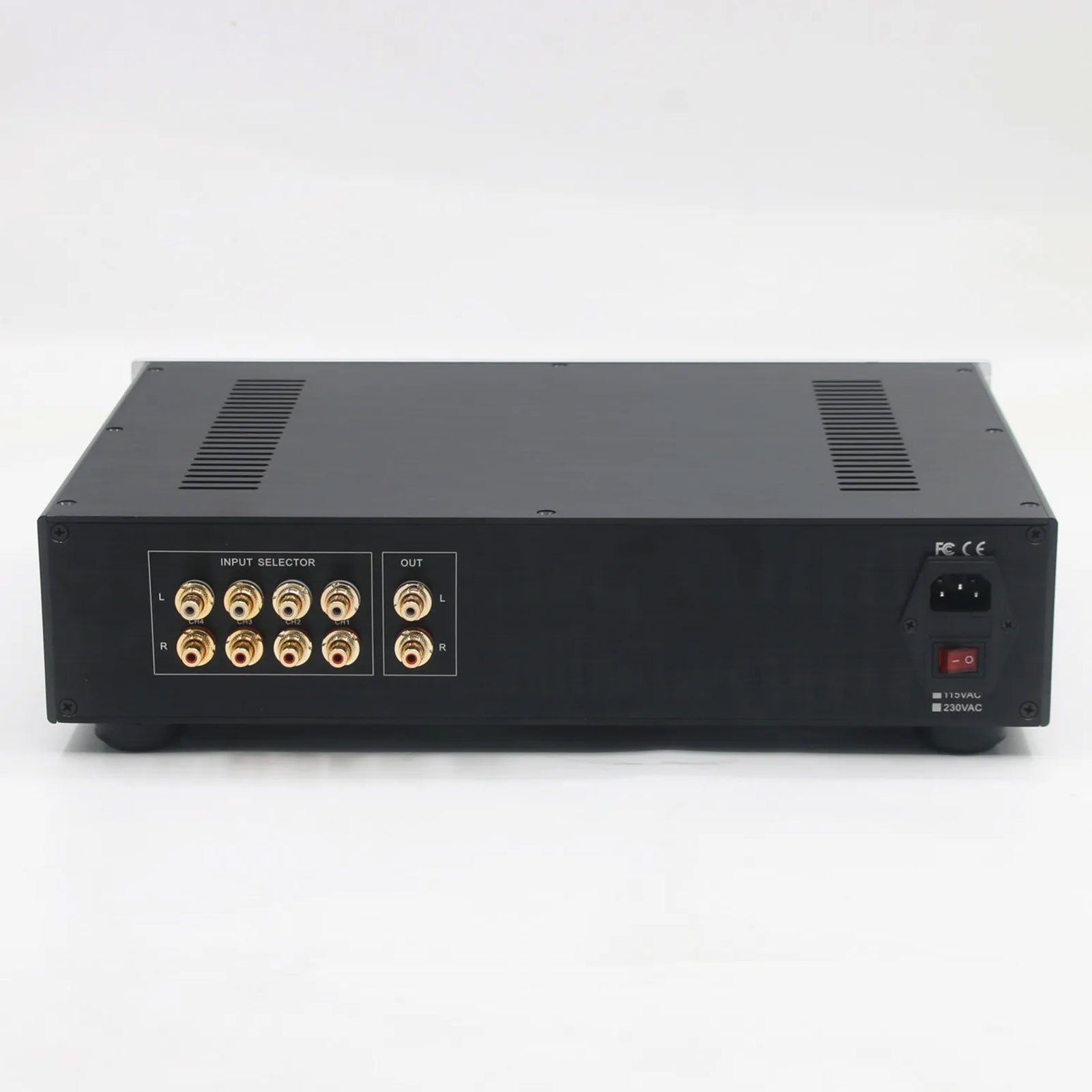 STR12A-Max Preamplifier Preamp 4 Inputs 1 Output (AC 115V Input No Tub