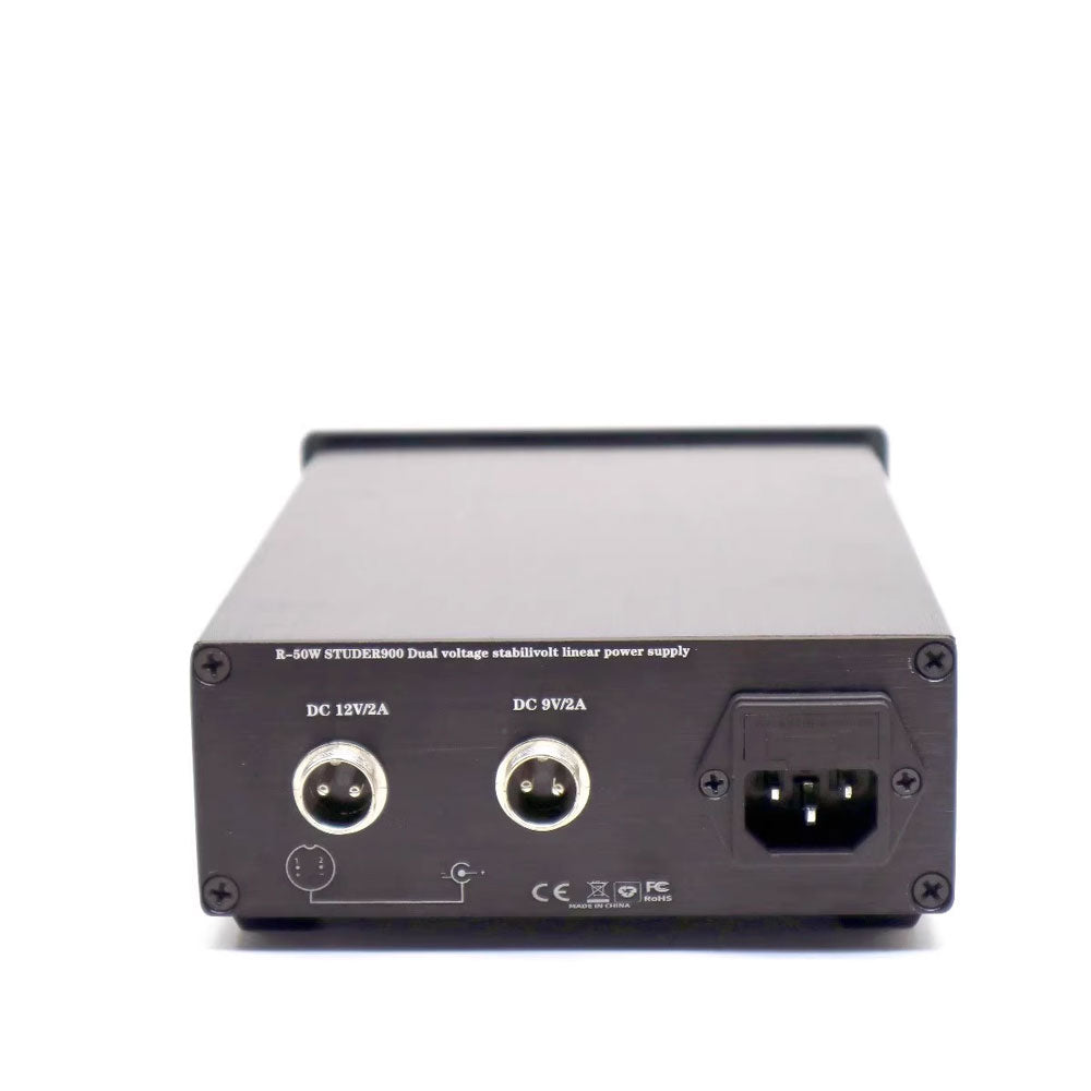 R-50W STUDER900 Linear Power Supply with Black Front Panel & 2-Cha