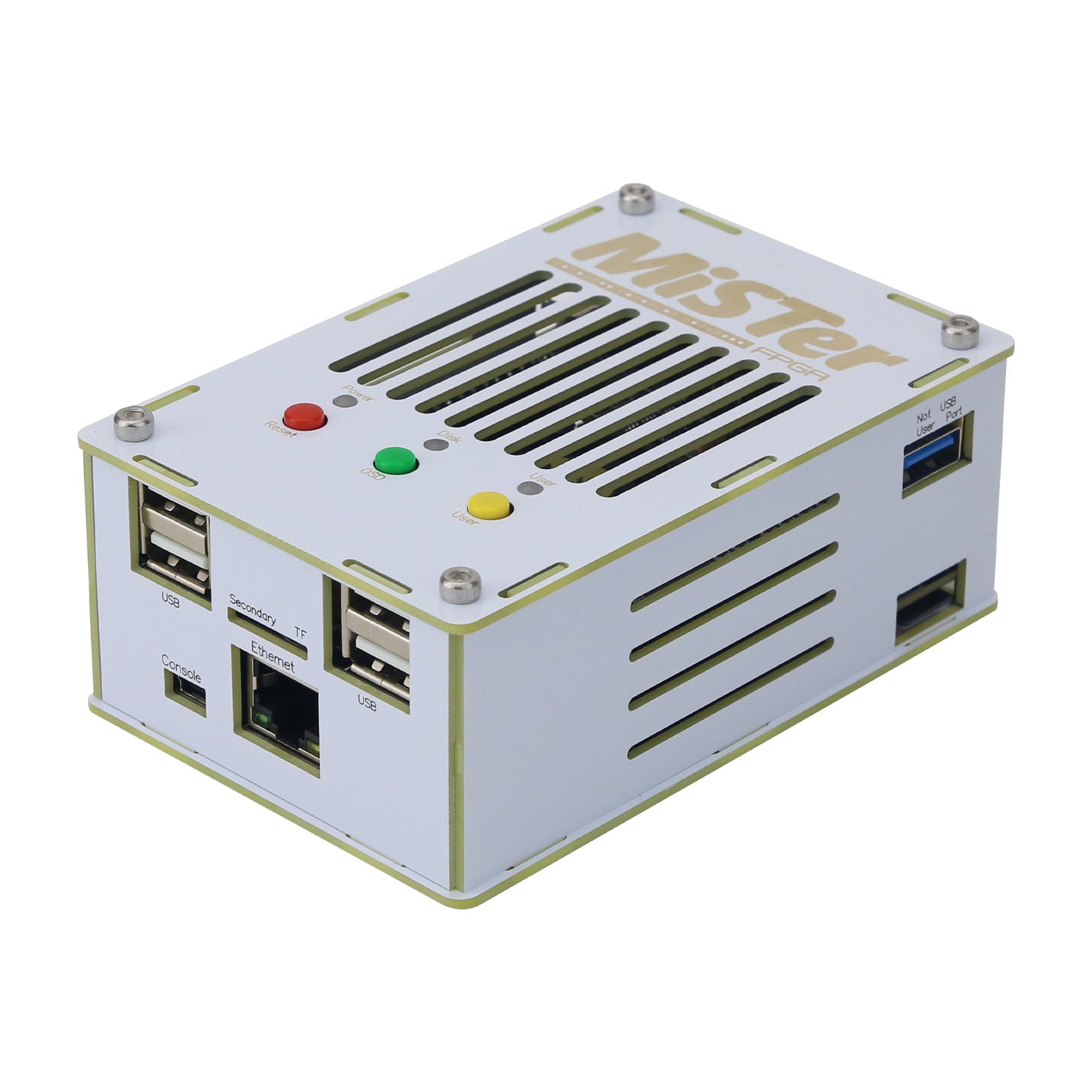 Mini MiSTer Game Console Cyclone V SoC FPGA Development Board (White C