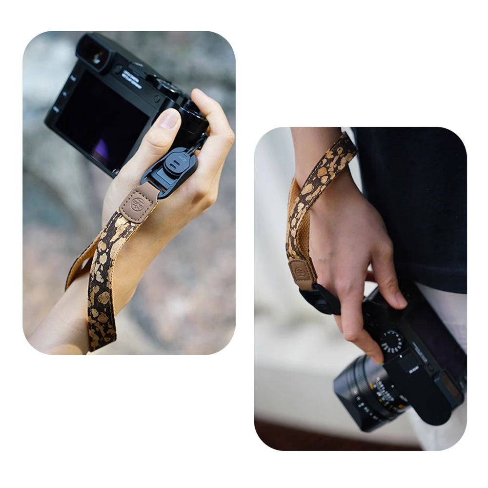 CHI Recycled Coffee Camera Wrist Strap Magnetic Quick-Release Wrist St