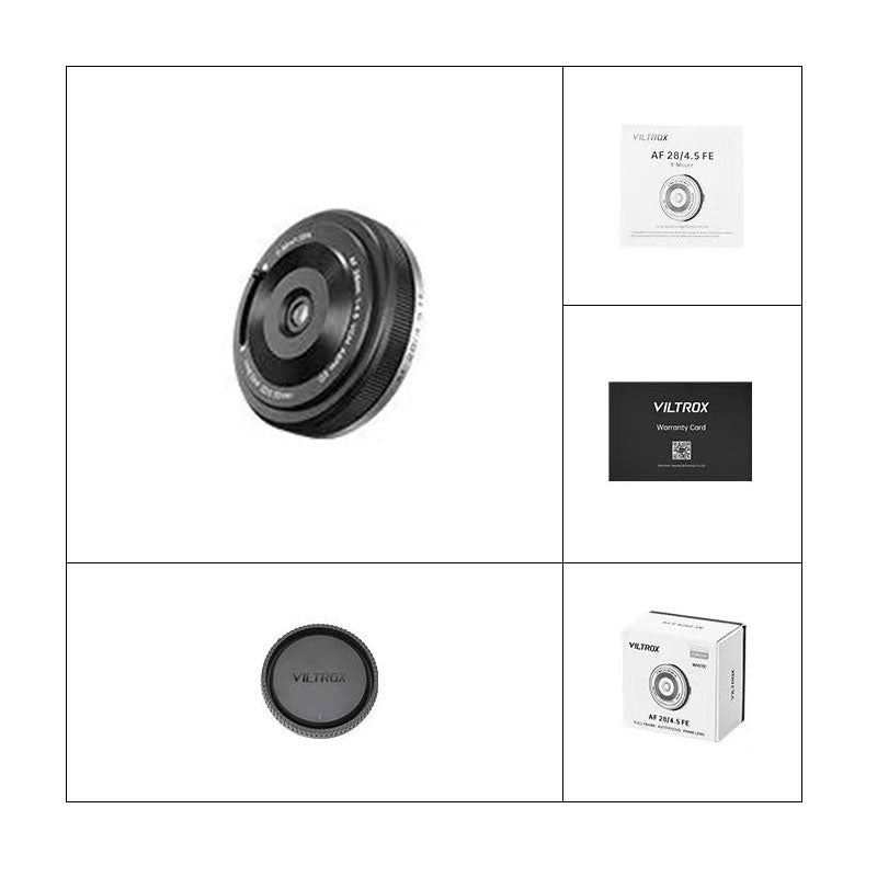 Viltrox AF 28mm F4.5 Full-Frame Lens Prime Lens Suitable for Sony FE E