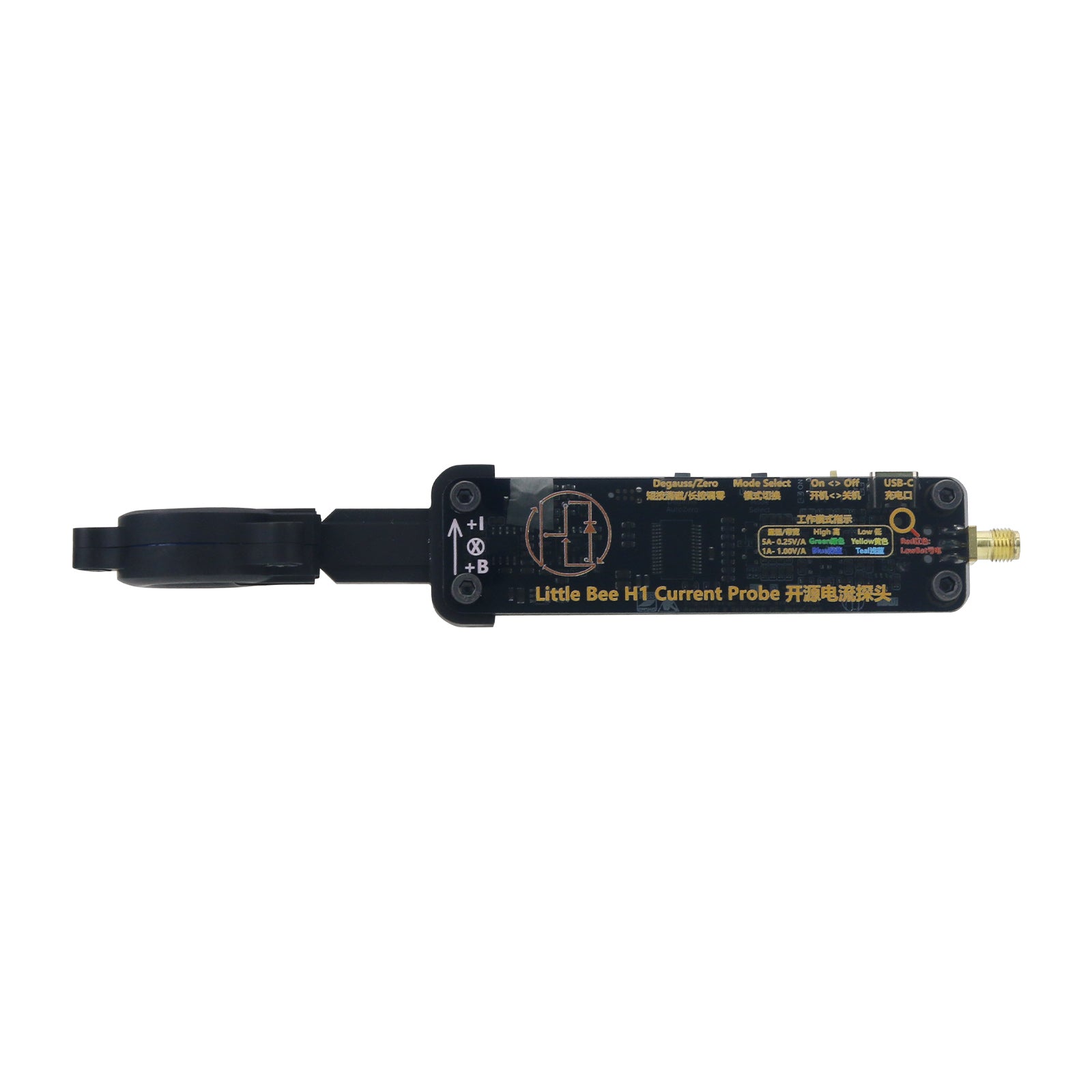 30MHz Opensource DIY Current Probe AC/DC High Frequency Magnetic Field
