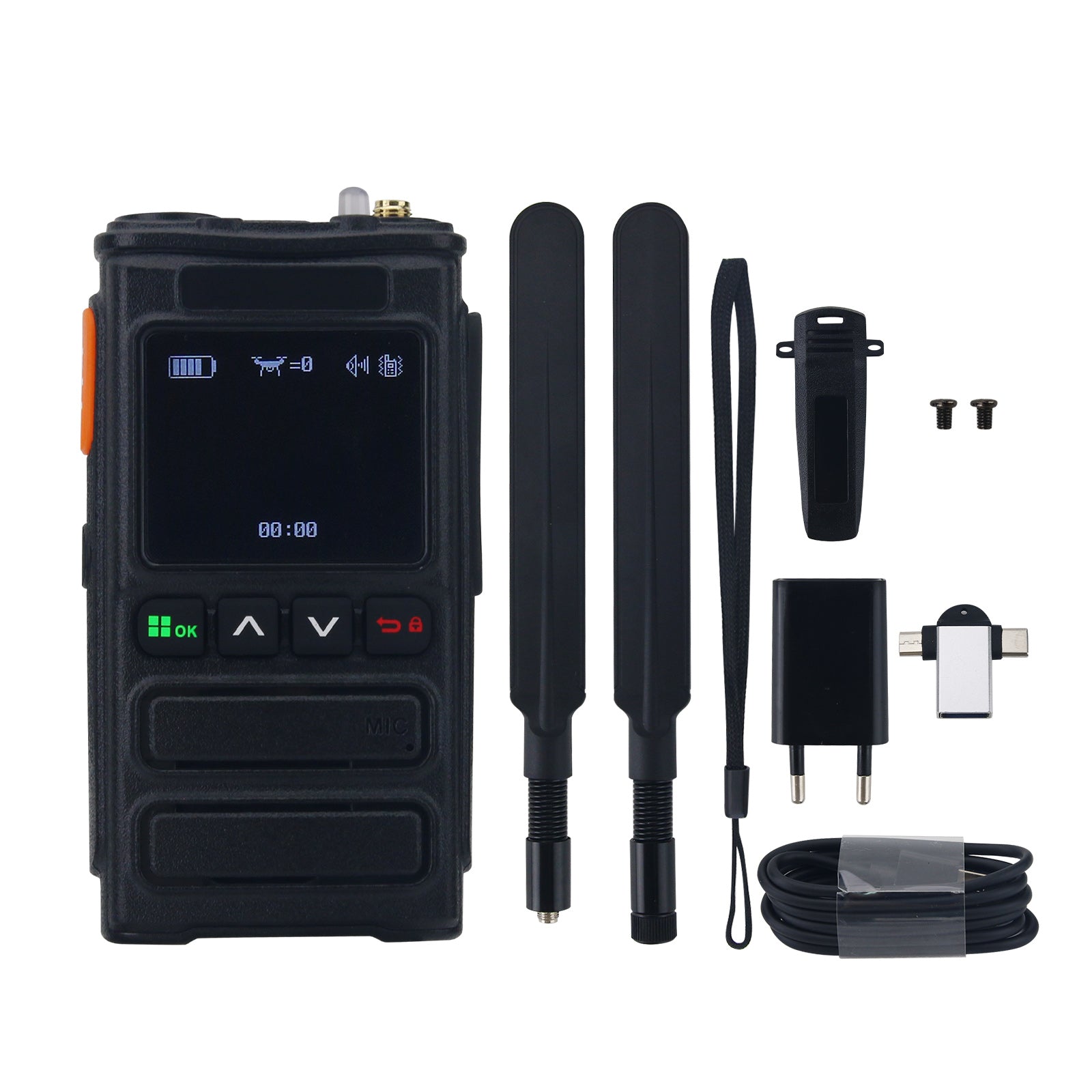 Skydroid S12 Handheld FPV Detector Drone Alarm with 1.5-inch Screen fo