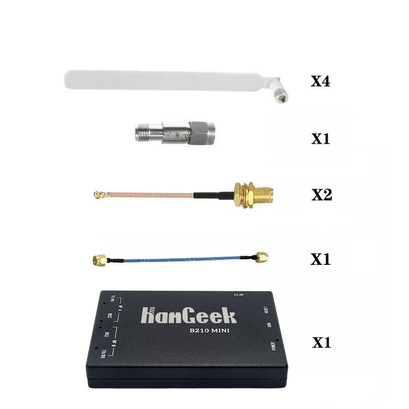 HamGeek B210 Mini AD9361 Software Defined Radio Development Motherboar