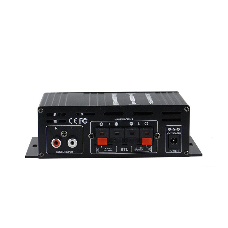 AK-280 Portable Vehicle Mini Power Amplifier 2.0 Channel 40W+40W HiFi