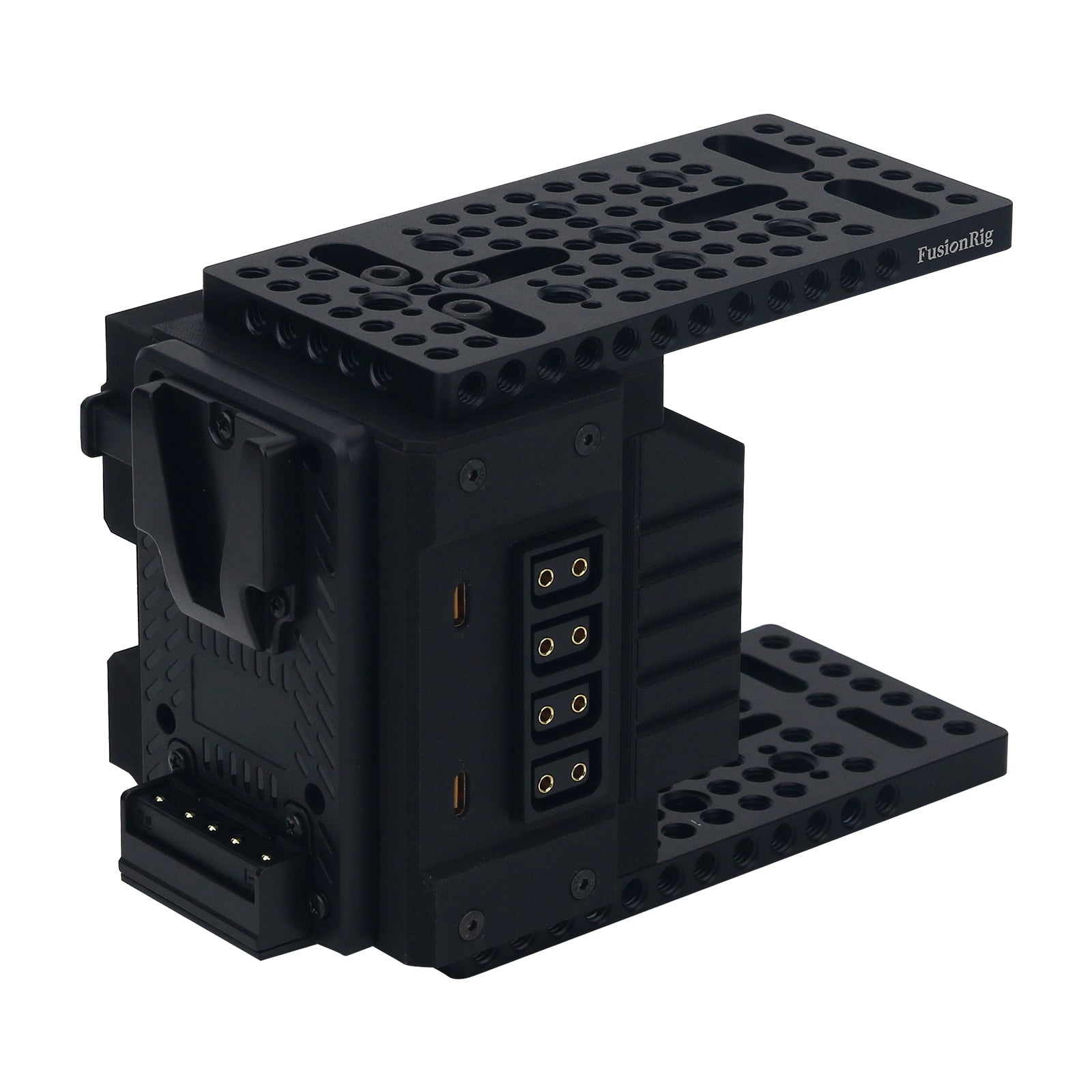 Upgraded FusionRig Camera Cage Expansion Module Support Voltage Displa