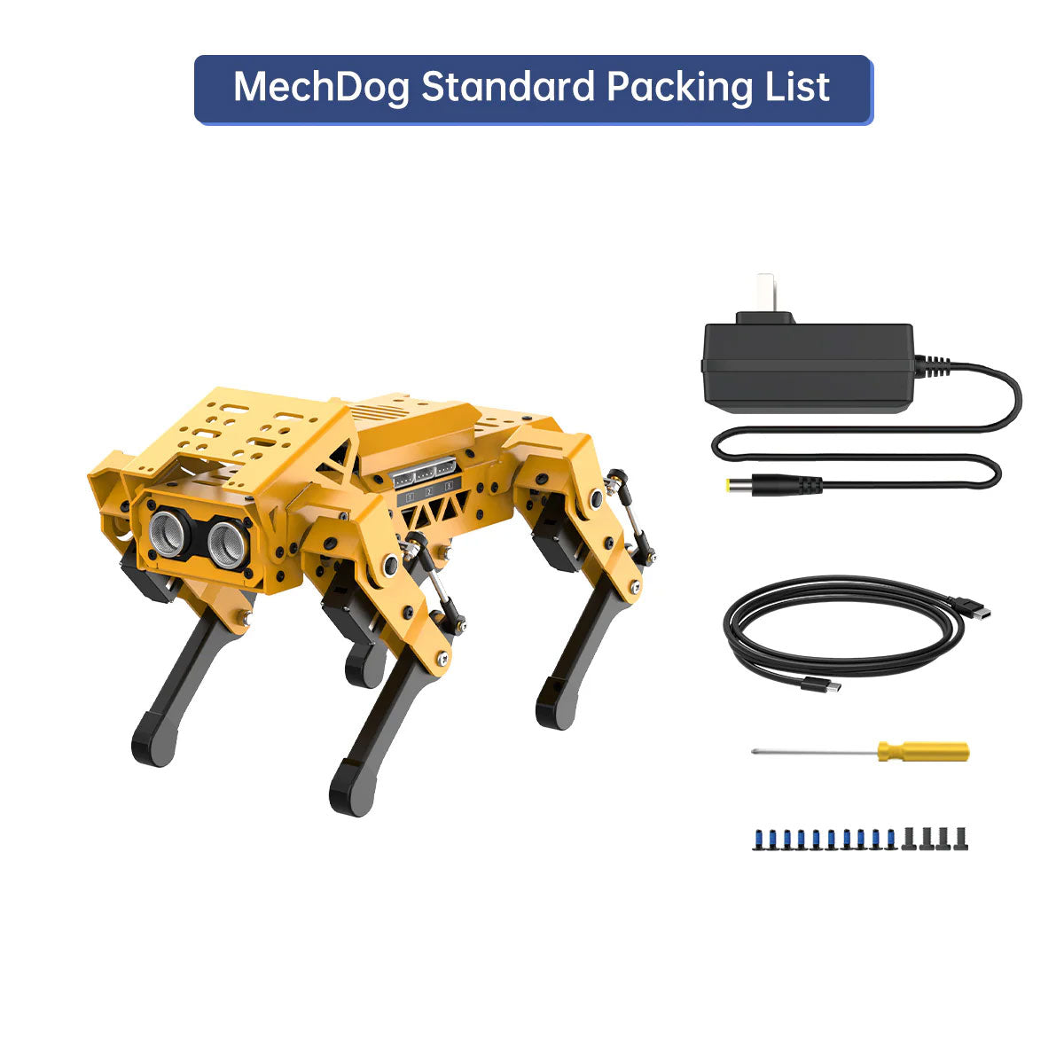 Hiwonder MechDog ESP32 Quadruped Robot Dog (Standard Version without V