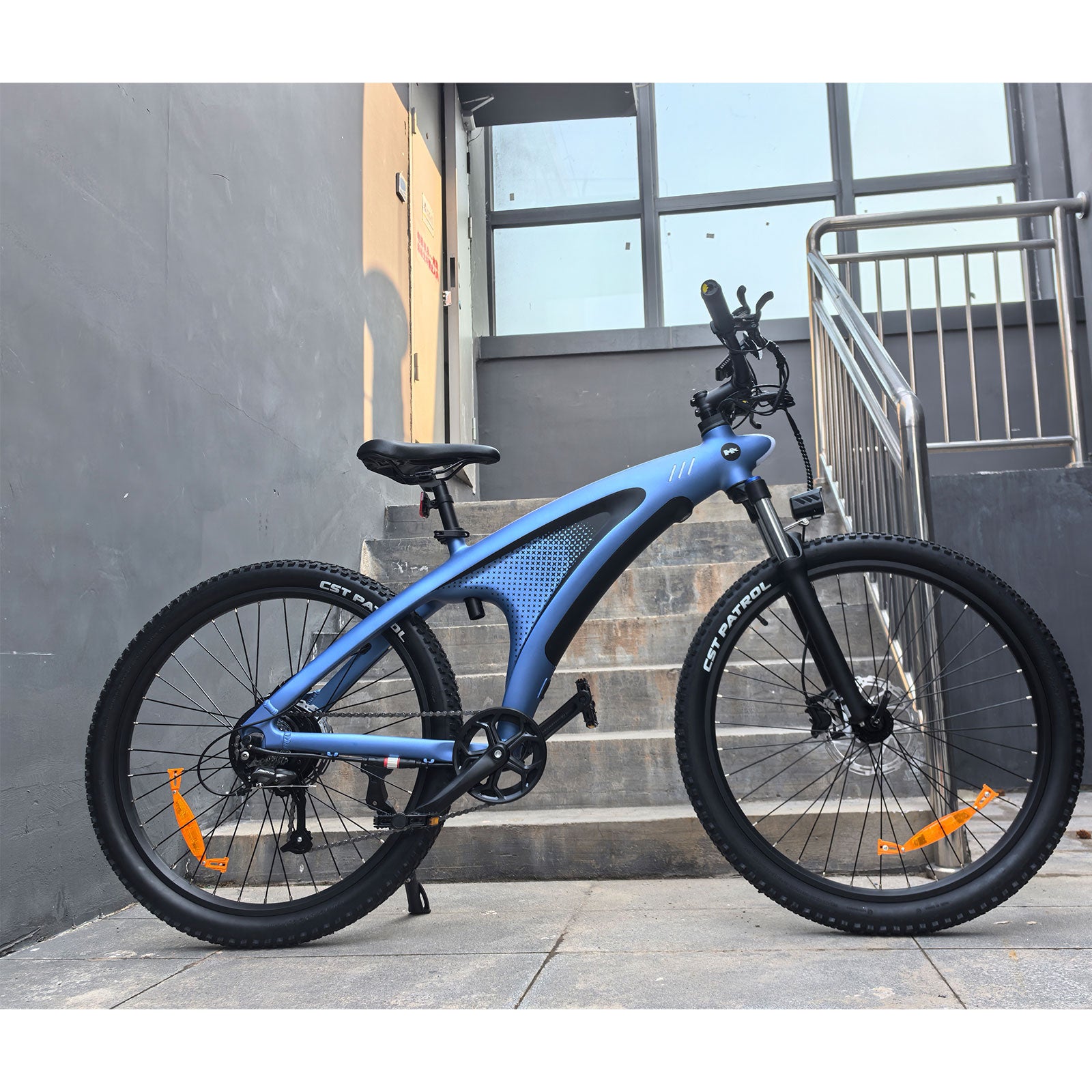 Tebike Q5 48V 13AH 650W 27.5" Electric Bike E-bike (Premium Gray)