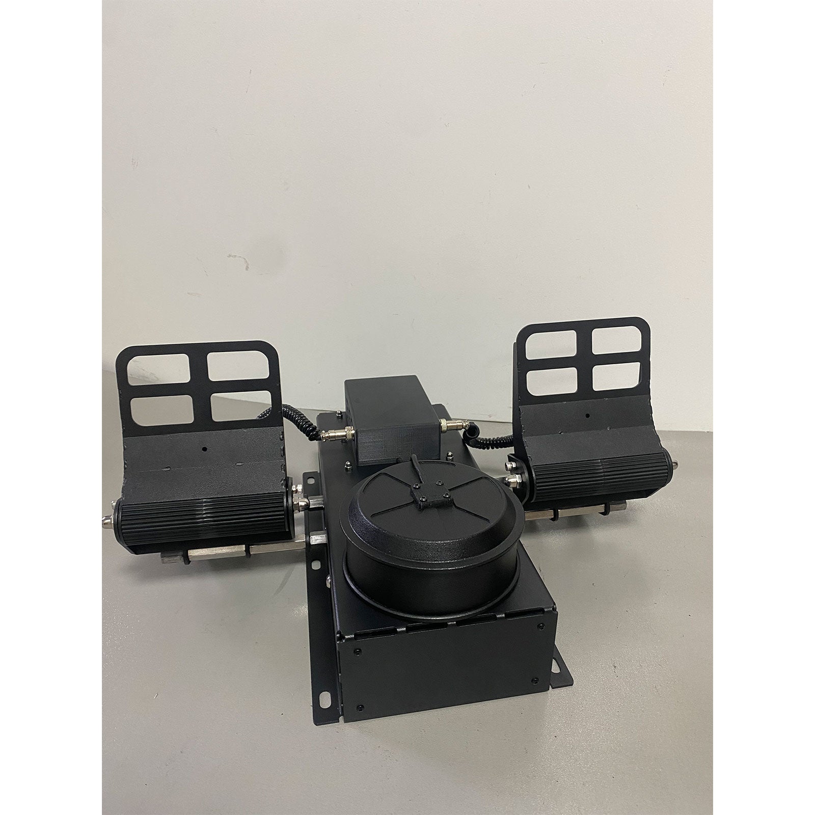 FFBeast Grey 50KG Pedal Force Flight Game Simulator Metal Rudder Pedal