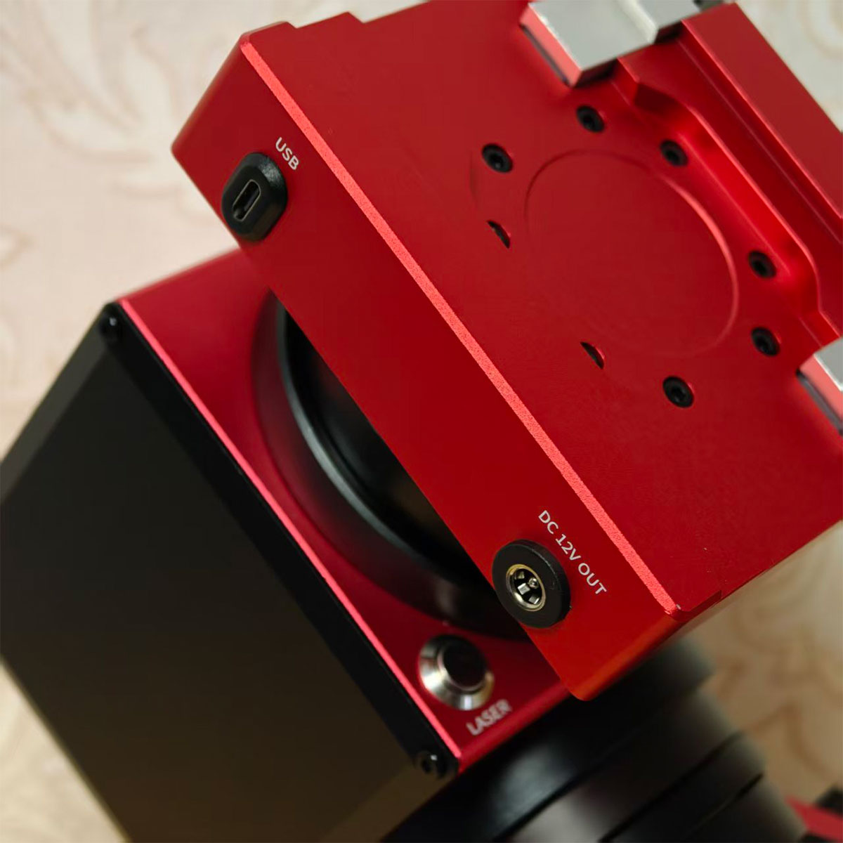 Red ZEESTAR X17 Harmonic Equatorial Mount 12KG Load Capacity with Vixe