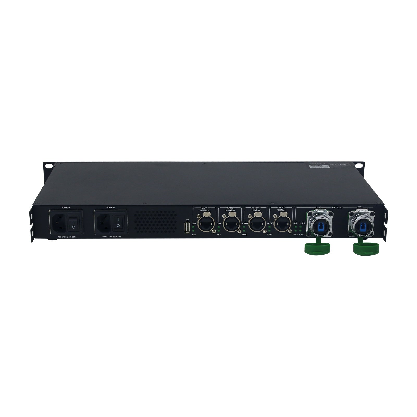 DN50 Max Dual Port AES50 Fiber Optic Extender Dual Channel Gigabit Net