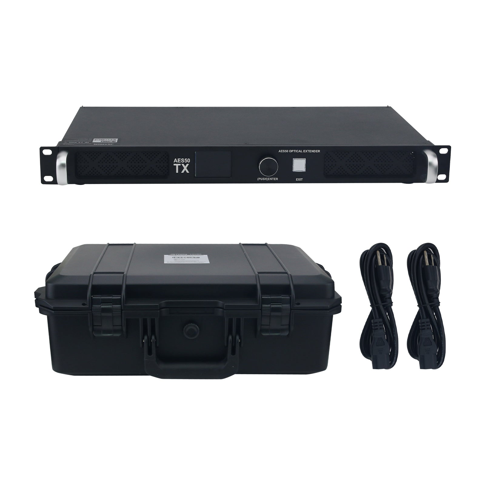 DN50 Max Dual Port AES50 Fiber Optic Extender Dual Channel Gigabit Net