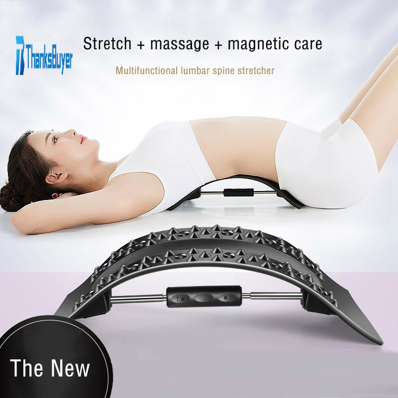 Lumbar Back Stretcher Spine Stretcher Back Massager Lumbar Support Spi