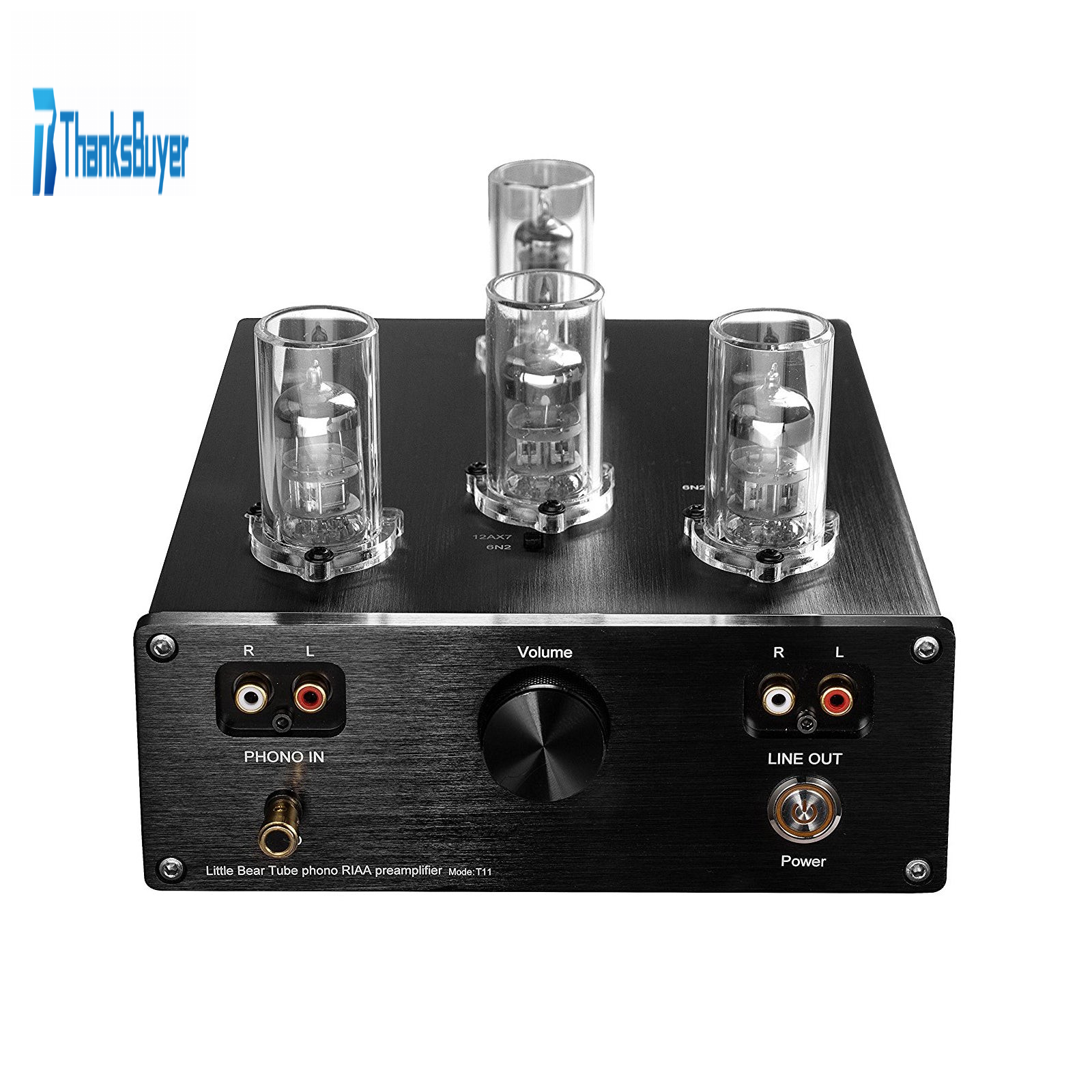 Phono Preamp Tube RIAA Phono Preamp MM Turntable Preamplifier Little B