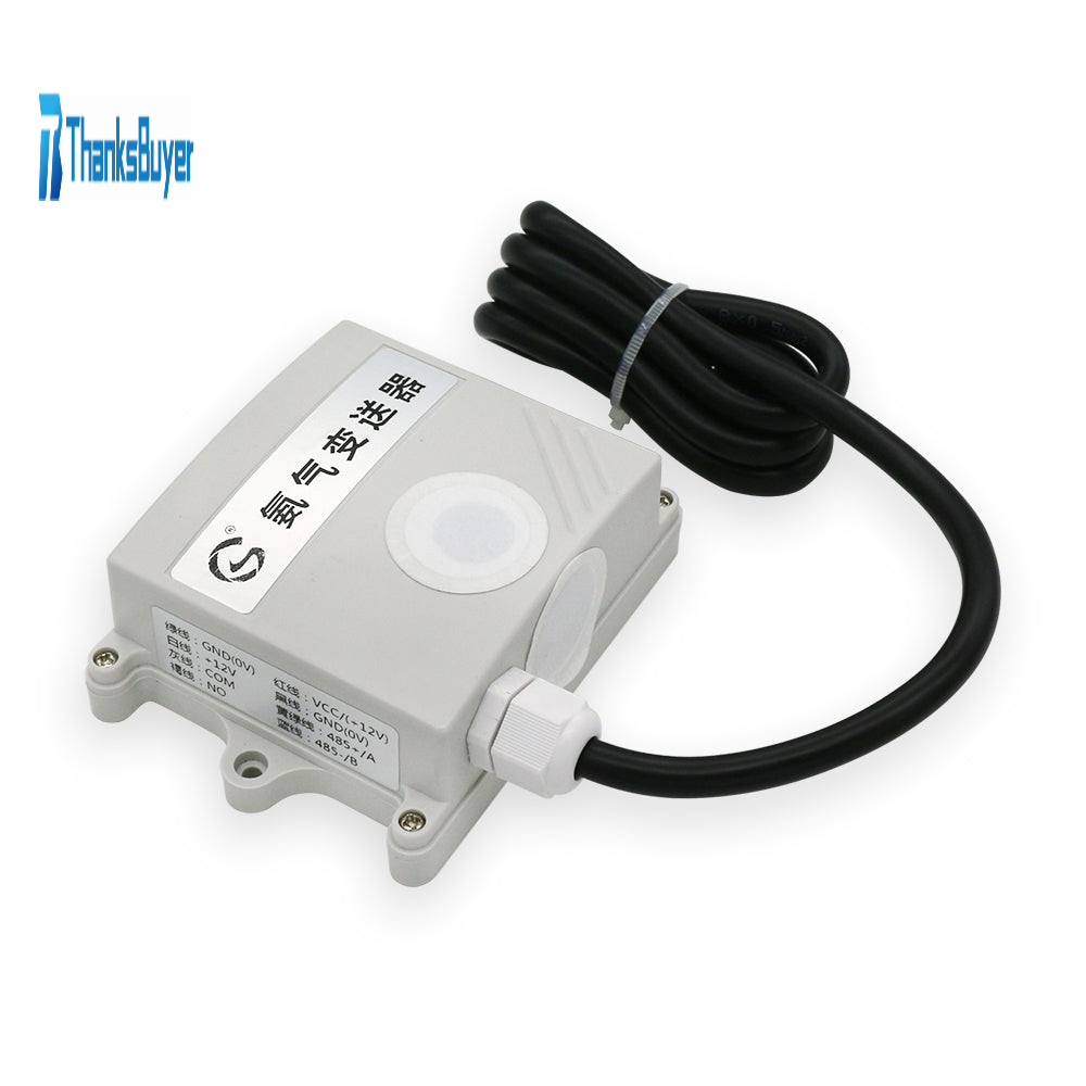 NH3 Gas Detector Ammonia Transmitter VOC Sensor Module RS485 with Rela
