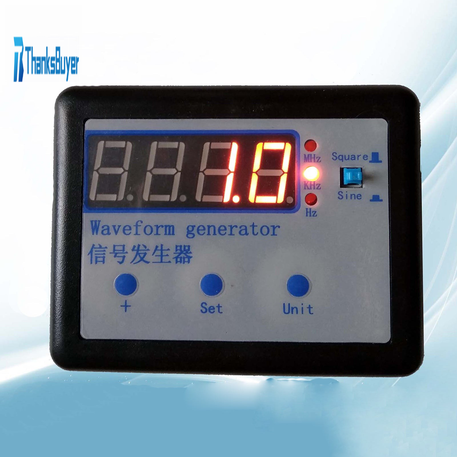 WG100 Handheld Signal Generator 10MS/S Dual Channel Sine Wave Square W