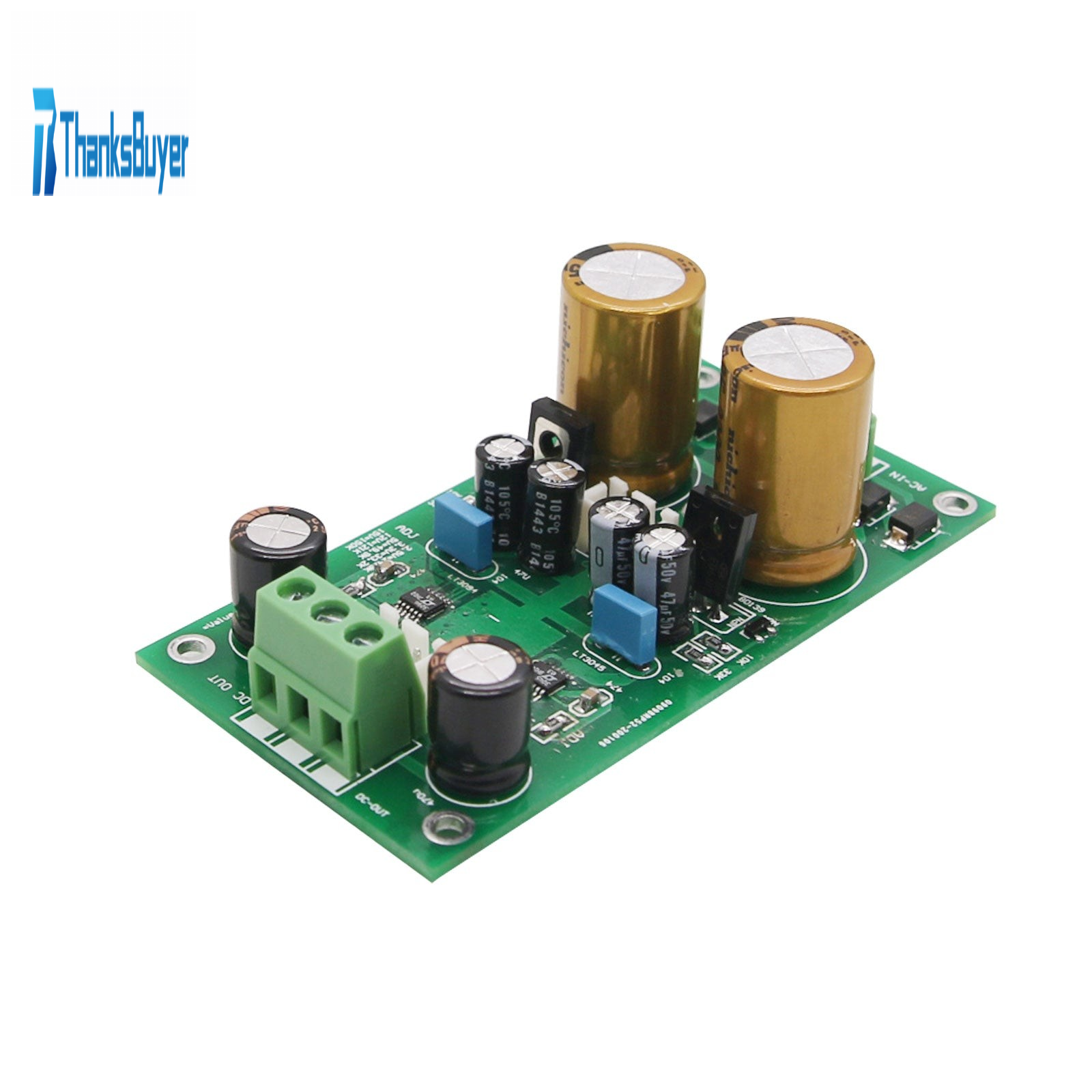 LT3045 + LT3094 Low Noise Linear Power Supply Positive Negative Voltag