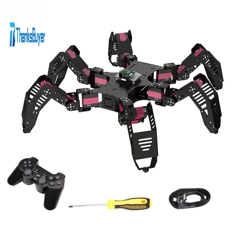 18DOF Spider Hexapod Robot Spider Robot Unassembled Frame w/ Servos Co