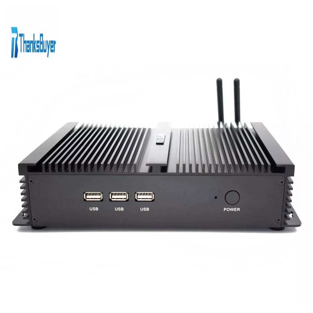 Mini PC Desktop Mini Computer Soft Route Embedded Industrial Computer