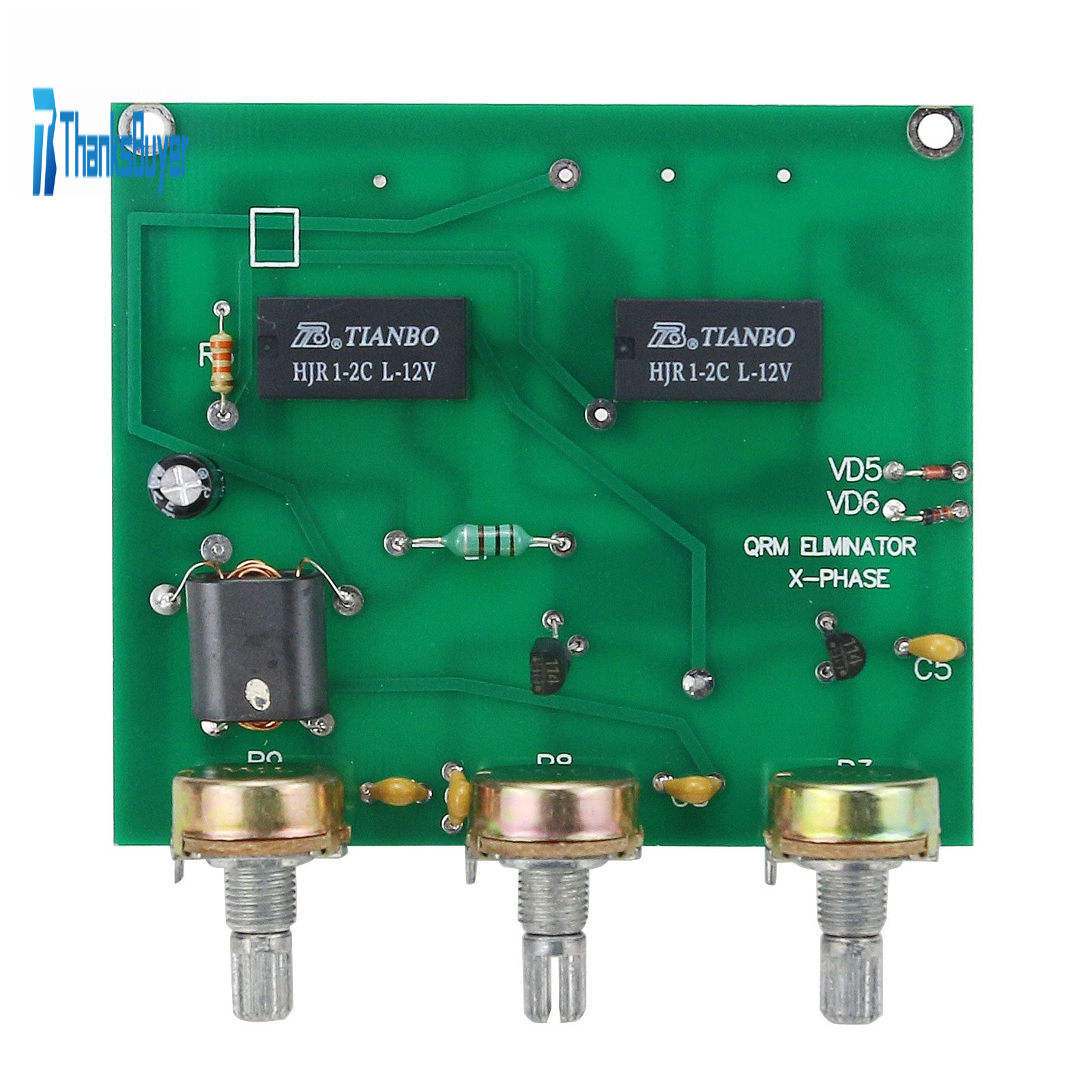 Assembled Board QRM Eliminator X-phase 1-30MHZ HF Bands Amplifier Part