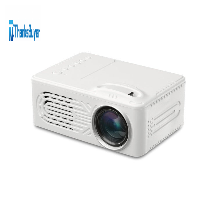 814 Mini LED Projector Support 1080P with Multi-Interface AV USB HDMI