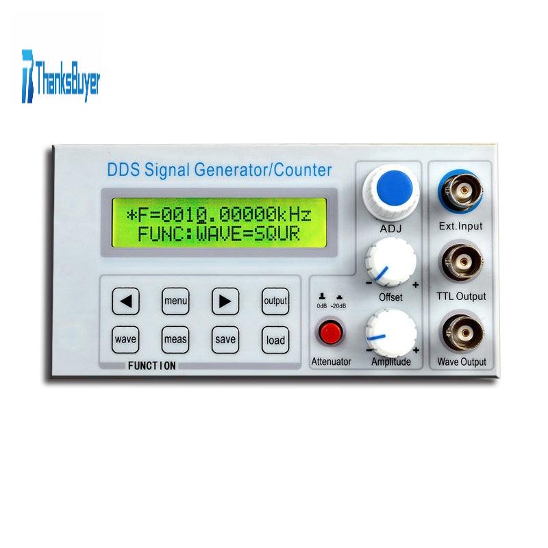 SGP1010S DDS Function Signal Generator Digital Synthesis Sine Square W