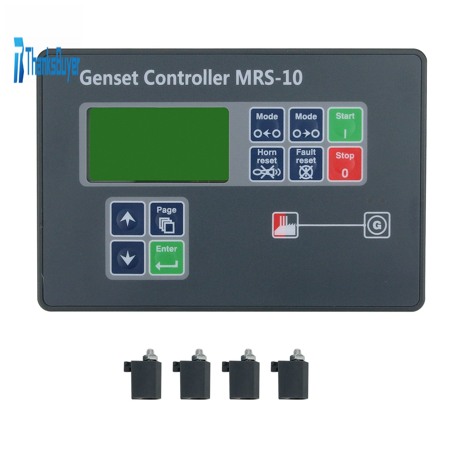 MRS-10 Genset Controller Diesel Generator Control Panel Auto Remote St