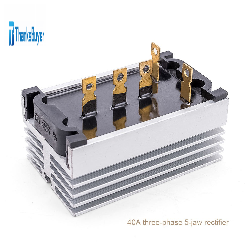 Maxgeek SQL40A 40A 1000V Generator Diode Bridge Rectifier Three Phase