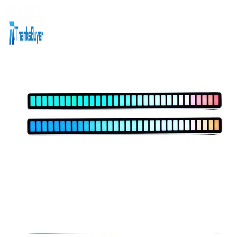 RGB Sound Control Pickup Rhythm Light Music Spectrum Display VU Meter