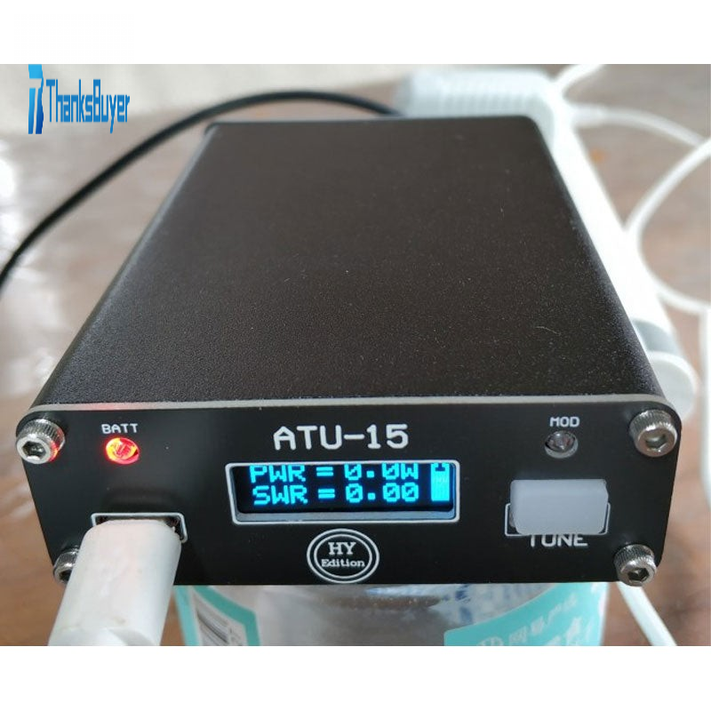 HamGeek ATU-15 Shortwave Antenna Tuner Automatic HF Antenna Tuner Buil
