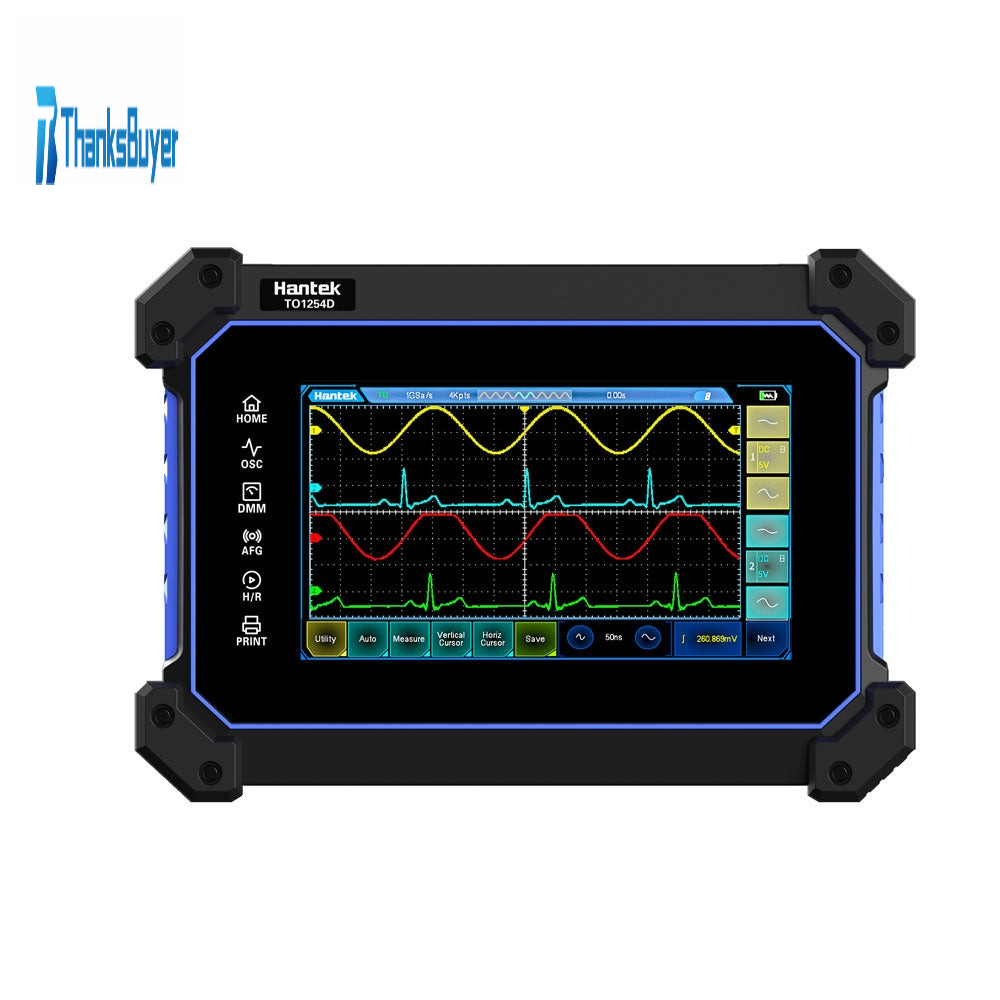 Hantek TO1112D Multi-Functional Touch Screen Digital Oscilloscope Supp