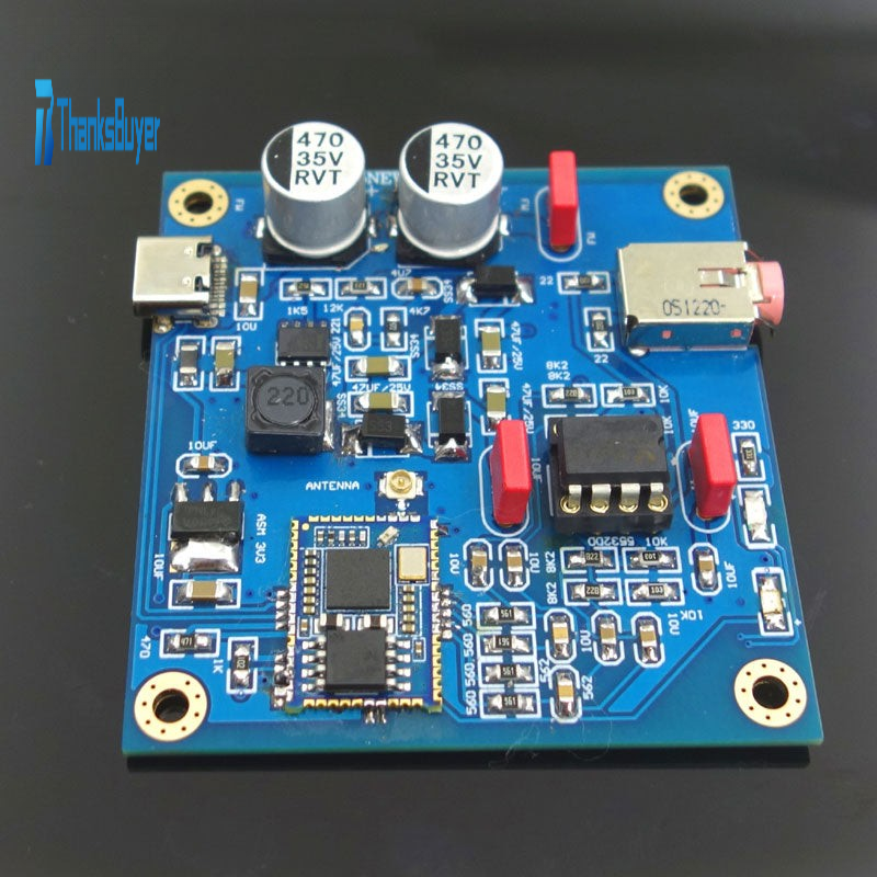 QCC5125 Bluetooth 5.1 Lossless Decoder Board DAC Bluetooth Receiver Su