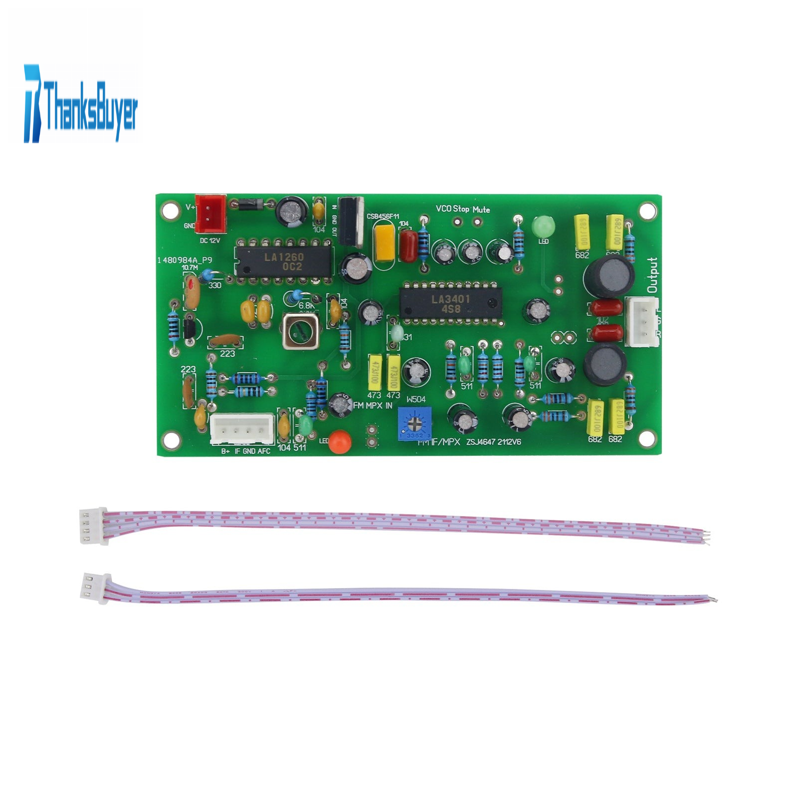 FM Frequency Modulation Intermediate Amplifier Stereo Decoder Board LA