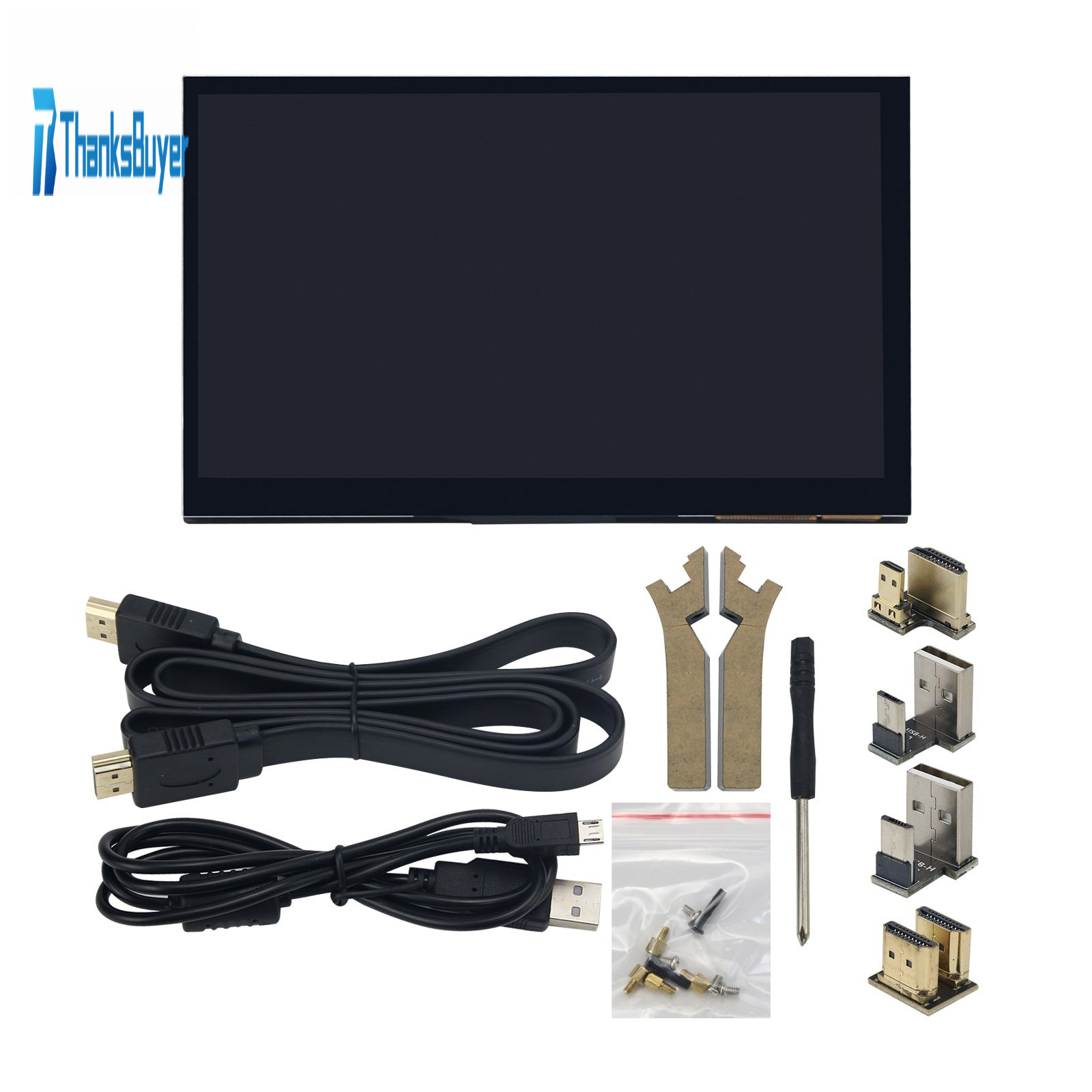 7 Inch 1024x600 Capacitive Touch Screen Drive-free Secondary Screen HD
