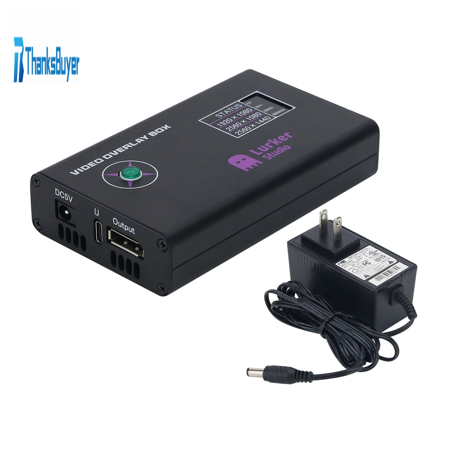 DMAlurker 2K (144Hz) DMA Fusion Video Overlay Box for Silver Shield Le