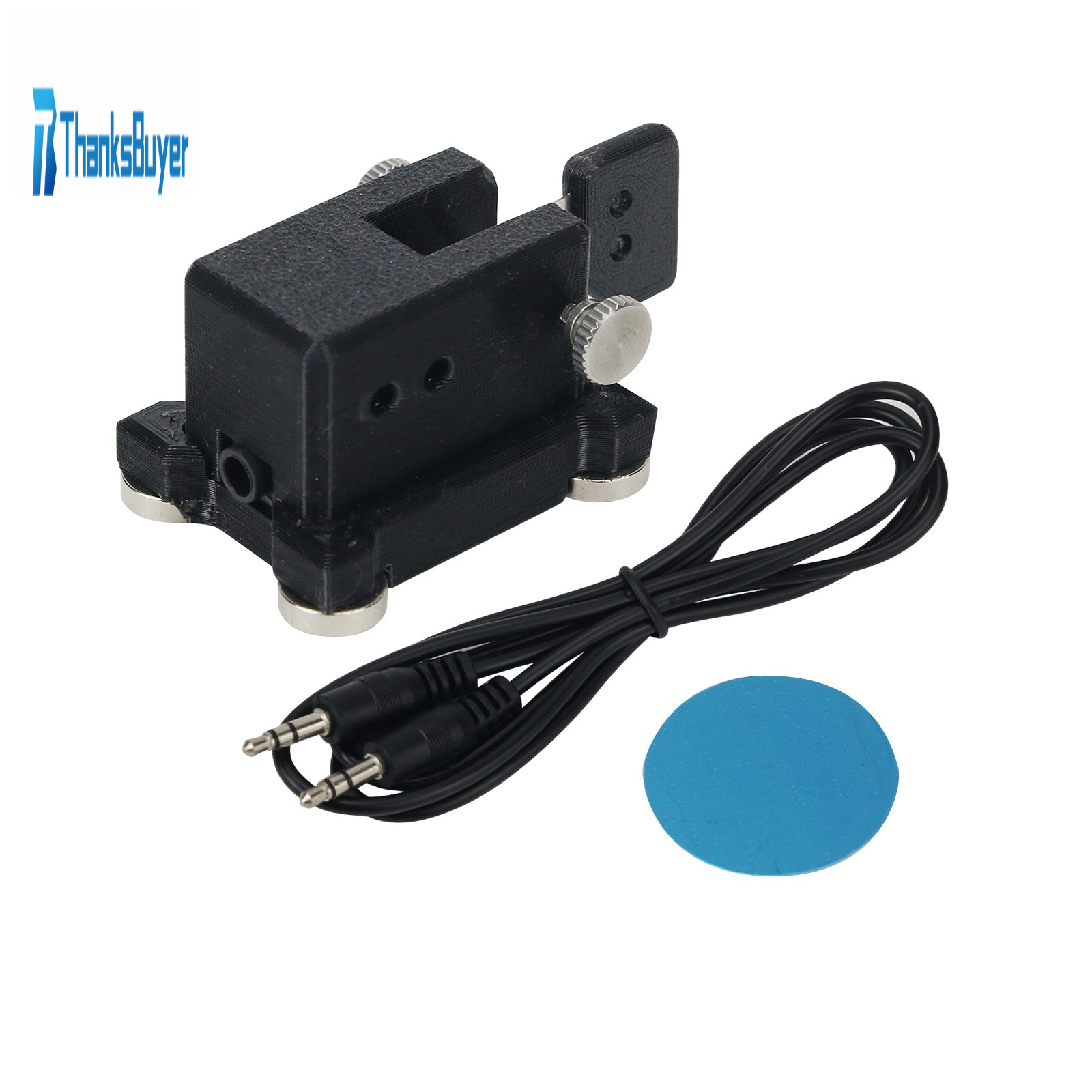 HamGeek CH-5030 CW Morse Code Portable Single Paddle Automatic Key Mor