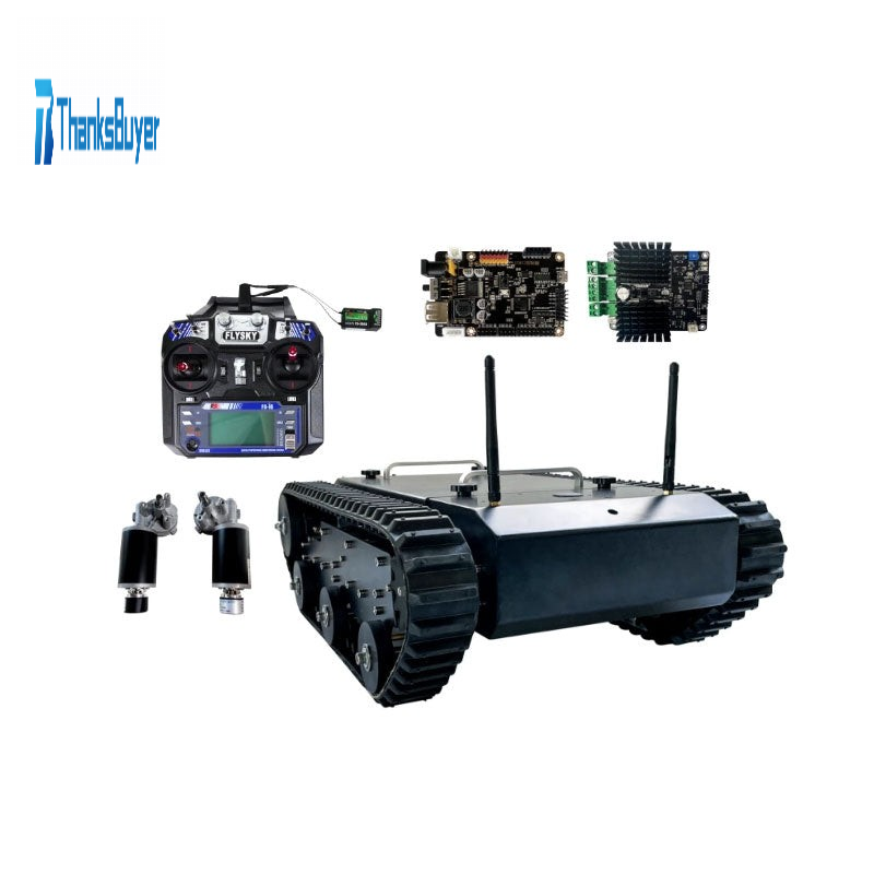 New TR400 Programmable Robot Tank Chassis with Controller and Power Ad