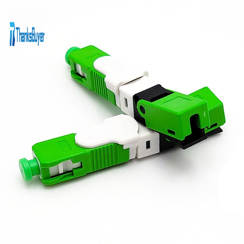 50PCS Embeded SC APC Fiber Connector Fiber Optic Connector for FTTH FT
