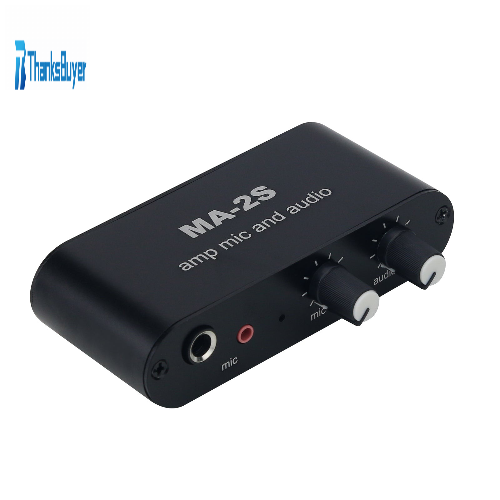Microphone Preamplifier Microphone Preamp Audio Mixer for Dynamic Mics