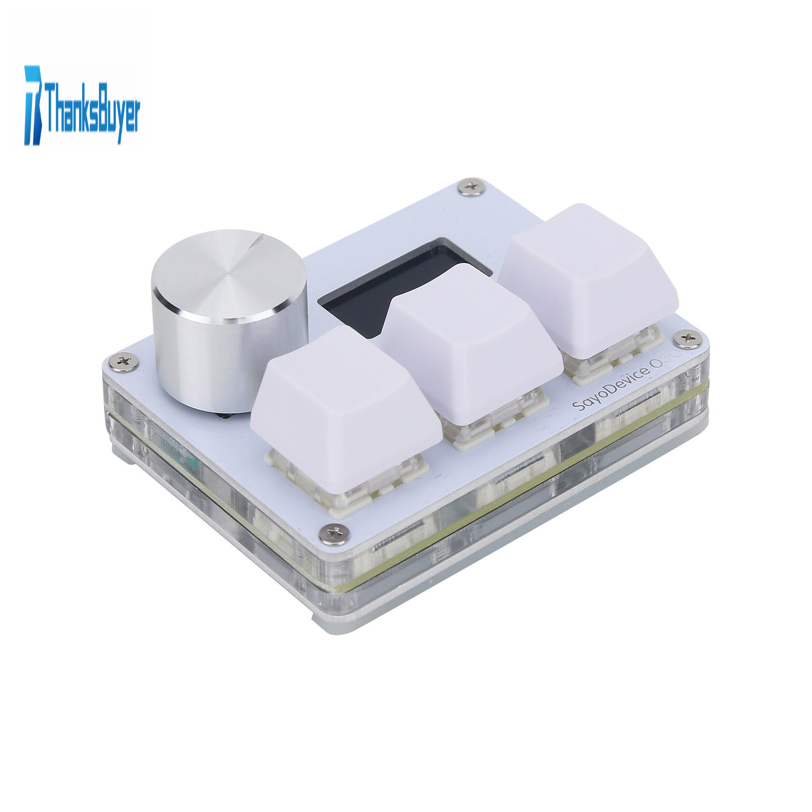 SayoDevice O3C OSU White Custom Keyboard Gaming Keyboard Rapid Trigger