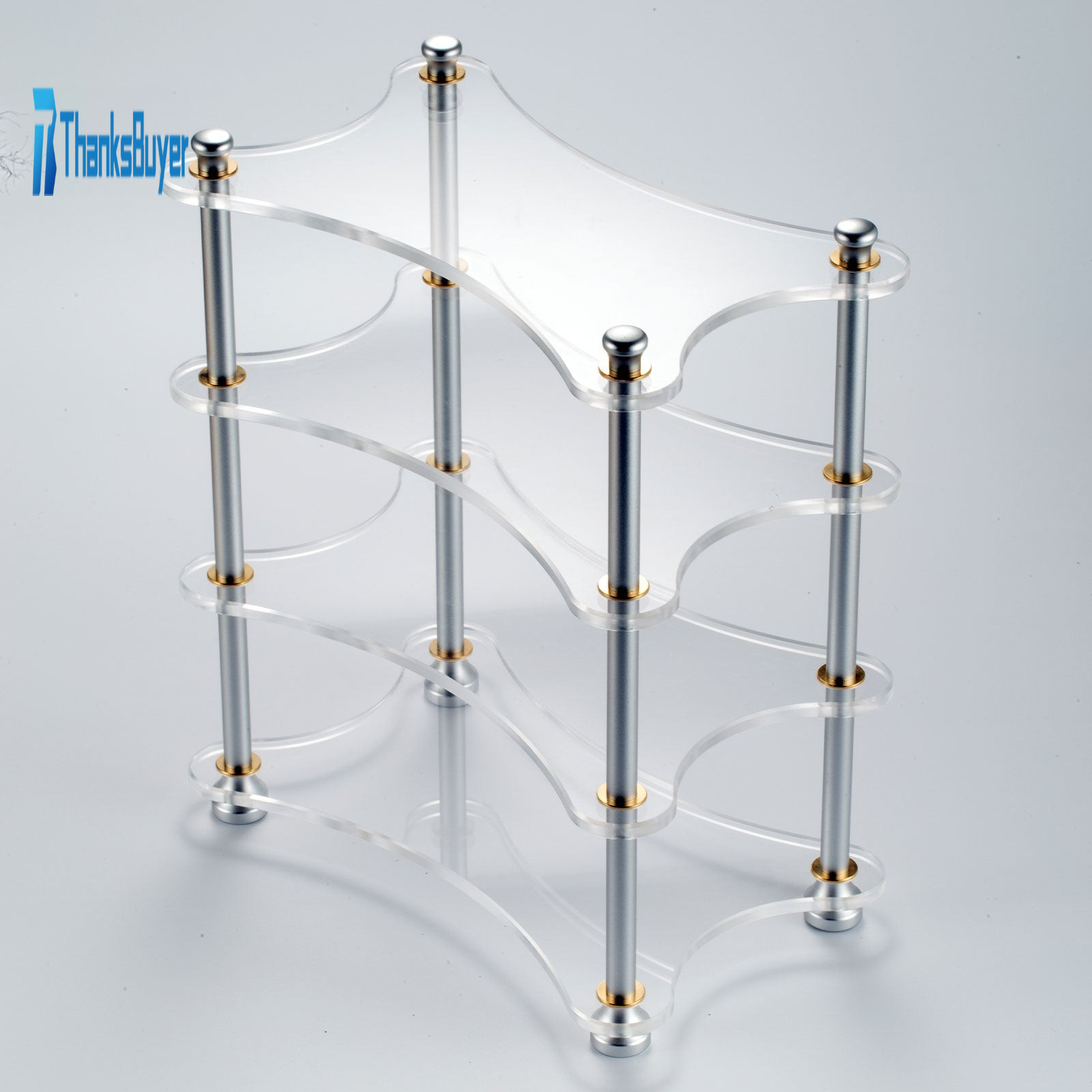 XDUOO X-R01 Multilayer Acrylic HIFI Rack Amplifier Shelf for Aluminum